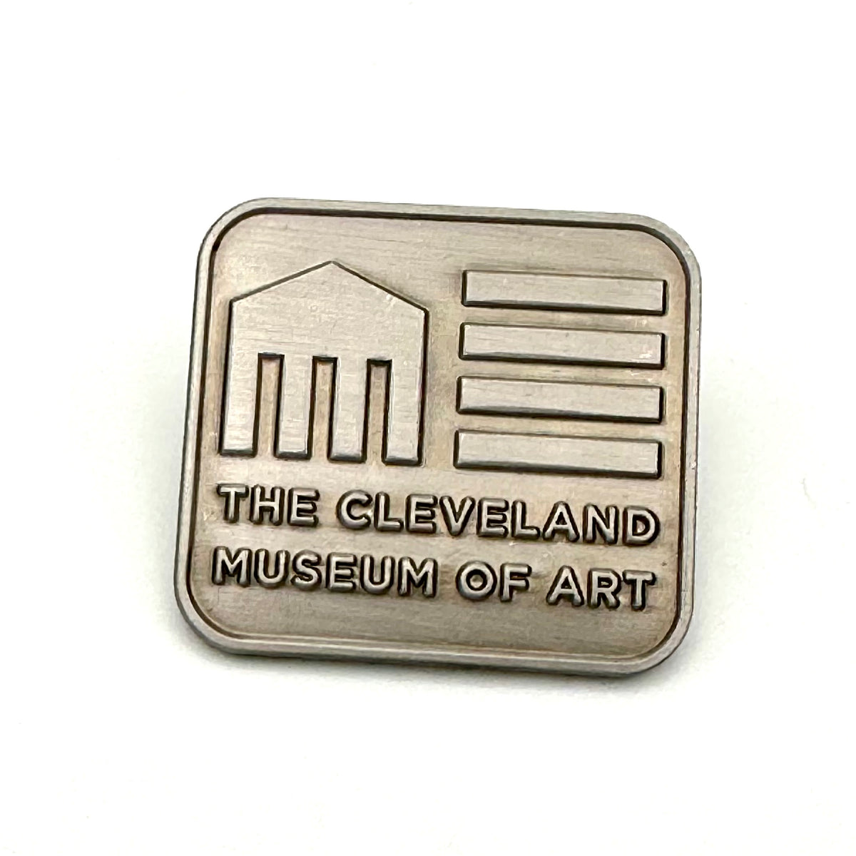 CMA LOGO Lapel Pin - Antique Nickel – Cleveland Museum of Art