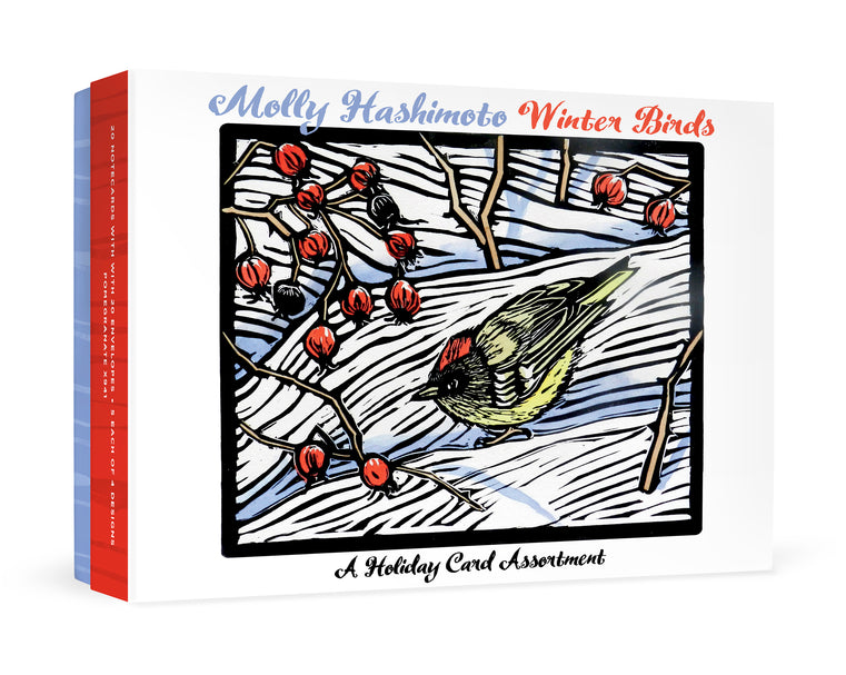 Molly Hashimoto: Winter Birds Holiday Card Assortment – Cleveland ...