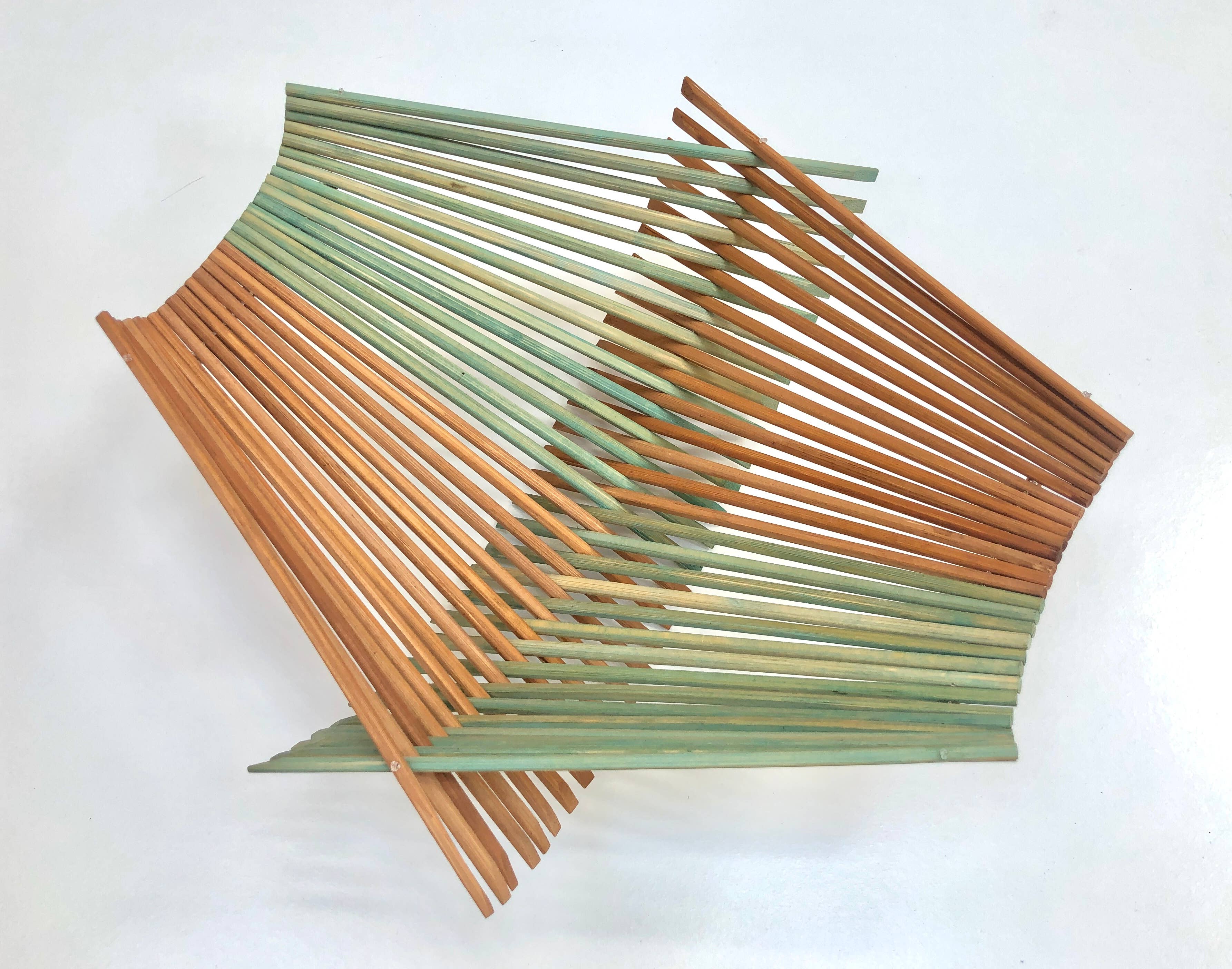 Folding Chopstick Basket | 4 Square - Tea / Mint – Cleveland Museum of Art